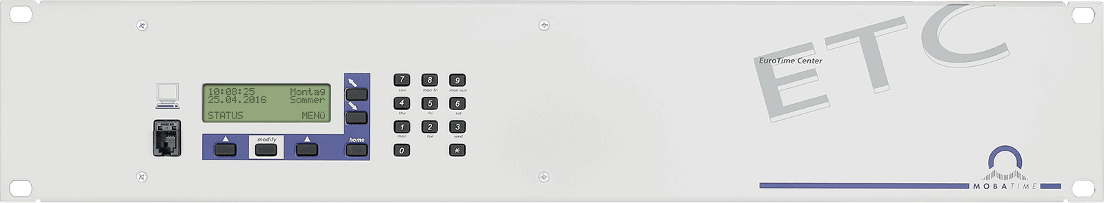 EuroTime Center ETC – Master Clock – MOBATIME – Global Website