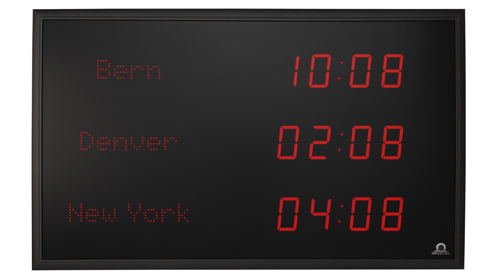 TZI – Digital Indoor Clocks – MOBATIME – Global Website