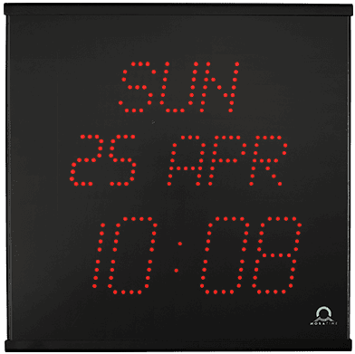 ECO-M-DK Digital Clock – MOBATIME