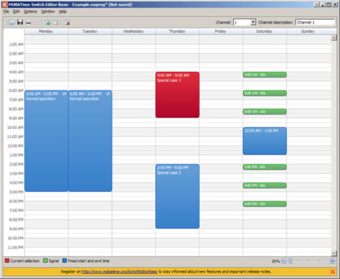 Switch Editor Basic – Software – MOBATIME – Global Website